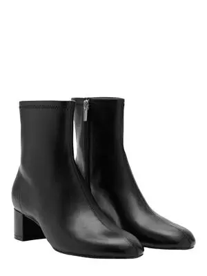 Mango Ankle Booties - Black