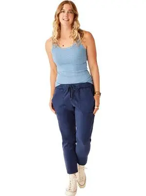 Carve Designs Zoe Twill Pant - Navy