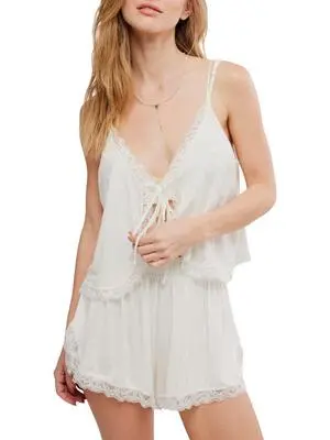 Free People Sleepless Camisole & Shorts Set - Late Snow