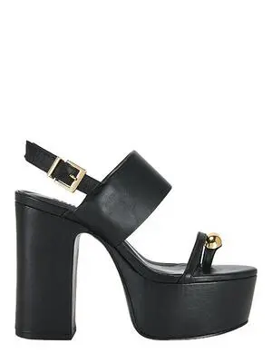 Schutz Mandy Platform Sandal - Black