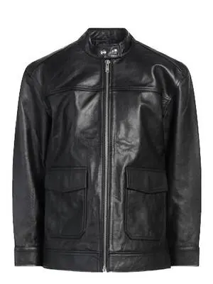 ANINE BING Leather Jacket - Black
