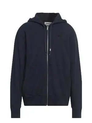 AUTRY Cotton Blend Zip-up Hoodie - Navy