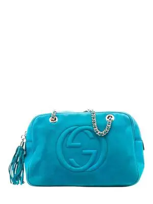 Gucci Soho Chain Shoulder Bag - Blue