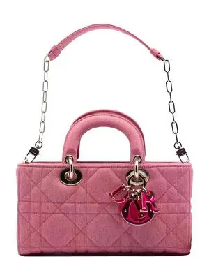 Dior 2022 Medium Lady D-joy Satchel - Pink