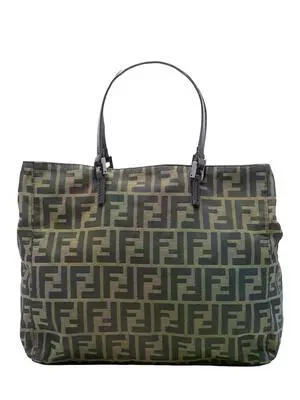 Fendi Zucca Canvas Tote Bag - Brown