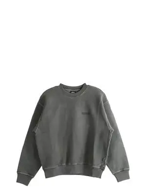 StÜssy Jumbo Pigment-dyed Sweatshirt - Grey
