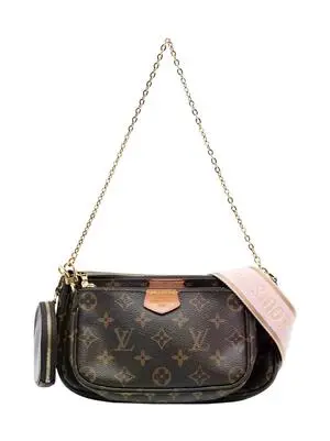 LOUIS VUITTON 2020 Monogram Multi Pochette Accessoires Satchel - Brown