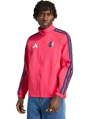 Adidas St. Louis City Sc Anthem Jacket - Power Pink / White