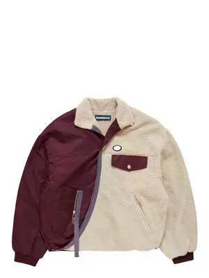 NAMESAKE Twist Fleece Jacket - Red