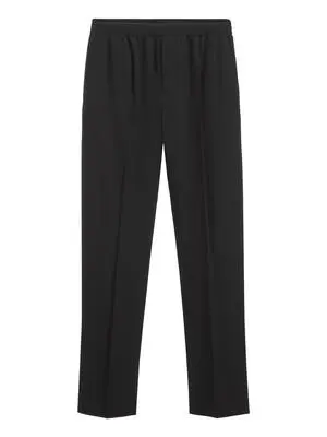 Dior Tailored Track Pants - Black Virgin Wool
