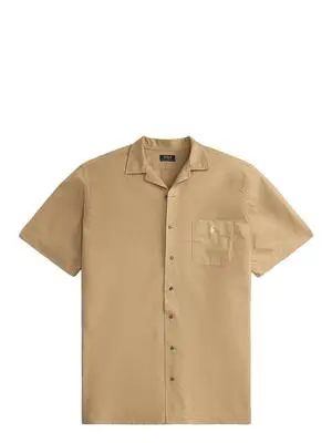 Ralph Lauren Oxford Camp Shirt - Cafe Tan