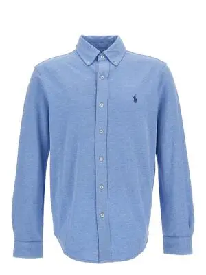 Polo Ralph Lauren Piqué Shirt - Sky Blue