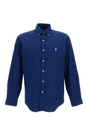 Polo Ralph Lauren Camicia In Twill - Blu