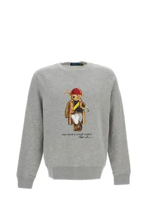 Polo Ralph Lauren Teddy Bear Fleece Sweatshirt - Grey