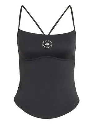 Adidas By Stella McCartney Studio Spaghetti Strap Tank - Black
