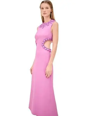 Alexis Leda Midi Dress Pink / Purple