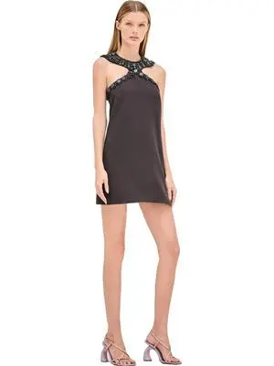Alexis Manuela Mini Dress - Black