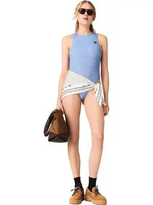 Maje Striped Bodysuit - Stripe