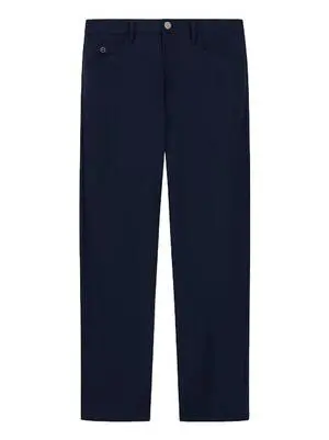 Giorgio Armani Five-pocket Wool Trousers - Blue