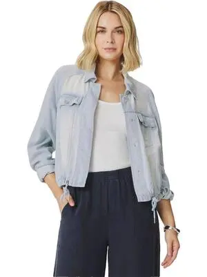 Splendid Lounge Denim Jacket - Navy