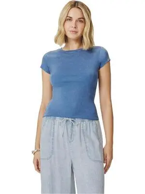 Splendid Josie Stretch Crewneck Tee - Blue
