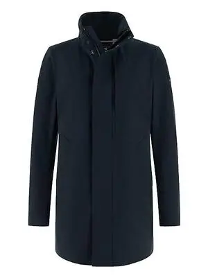 Boggi Milano B Tech Technical-fabric Car Coat - Navy Blue