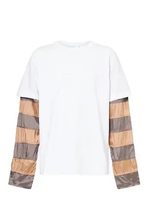 Dries Van Noten Heedar Layered Long-sleeve T-shirt - White