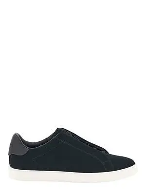 Boggi Milano Essence Suede Trainers - Navy Blue