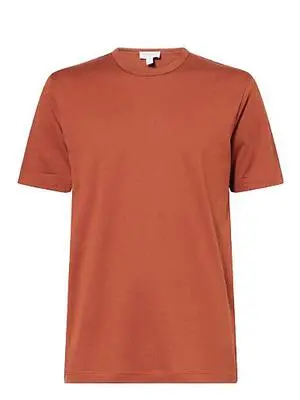 Sunspel Classic Crew-neck Cotton T-shirt - Rust26