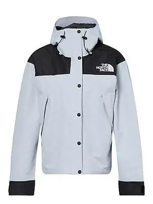 The North Face Mono Mountain Hooded Shell Jacket - Frost Grey/tnf Black
