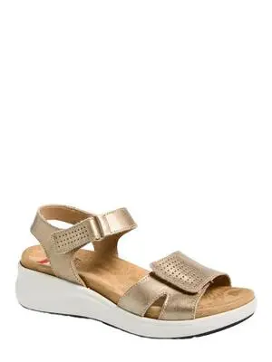 ON FOOT Marta Sandal Metalizado Taupe
