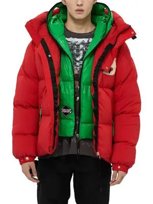 ALPHA STYLE Kudu Puffer Alpha Never Broke Edition Red