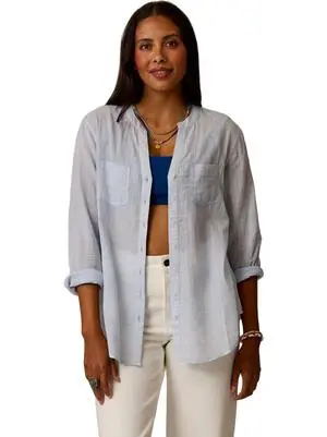 Carve Designs Dylan Textured Tunic - Arctic