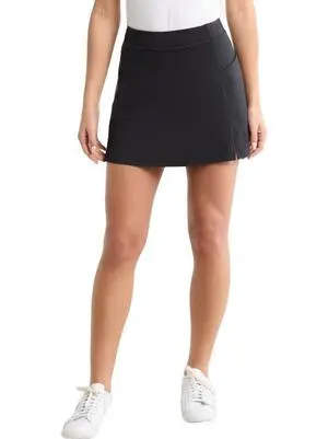 G/fore Knockout Mid-rise Scuba Skort - Onyx