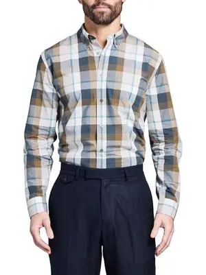 Billy Reid Tuscumbia Bold Plaid Button-down Shirt - Blue Multi