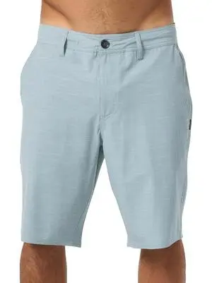 O'Neill Portola Water Resistant Hybrid Shorts - Stone Blue