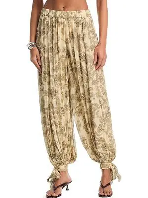 Hemant & Nandita Printed Harem Pants - Multi