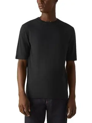 Zegna Wool T-shirt - Black