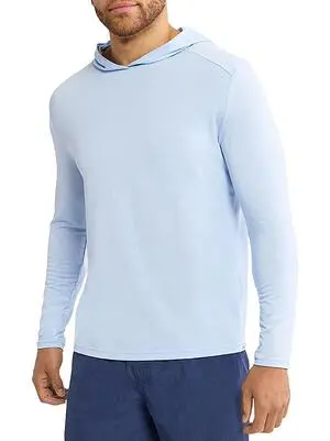 FAIR HARBOR Seabreeze Pullover Hoodie - Blue Glow