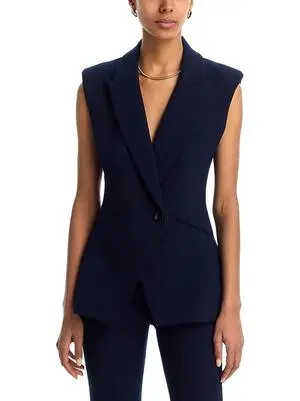 Veronica Beard Ciel Vest - Navy