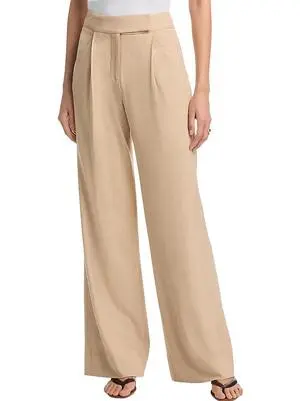 Veronica Beard Marbeau Pants - Stone Khak