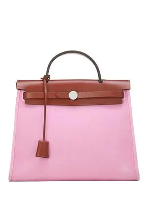 Hermès Herbag Zip 31 - Pink