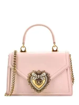 Dolce & Gabbana Devotion Small Satchel - Pink