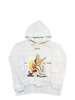 ADVISORY BOARD CRYSTALS Long-sleeved Hoodie - White