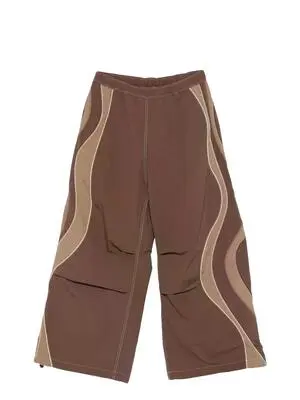 ERL Colourblock Trousers - Brown