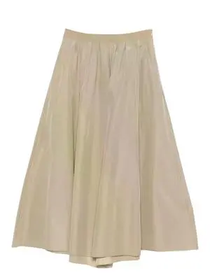 FORTE_FORTE Pleated Midi Skirt - Neutrals