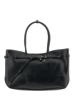 MARGESHERWOOD BORSA A SPALLA GRANDMA USED BAG LARGE Nero