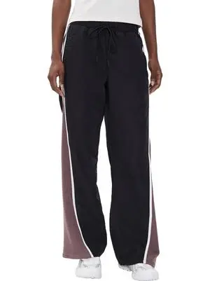 Free People Retro Rider Pants - Black/eclipse Combo