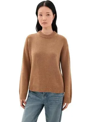 Rails Helly Sweater - Heather Camel