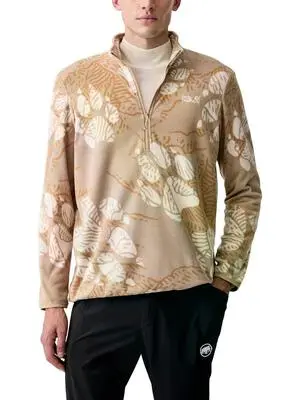 JACK WOLFSKIN Graphic-print Fleece Sweater